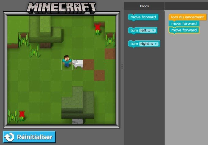Apprendre à coder avec Minecraft, c’est possible
