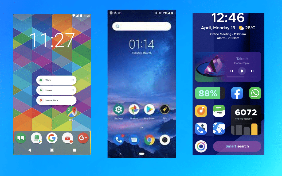 Les meilleurs launchers alternatifs sur Android : lequel choisir