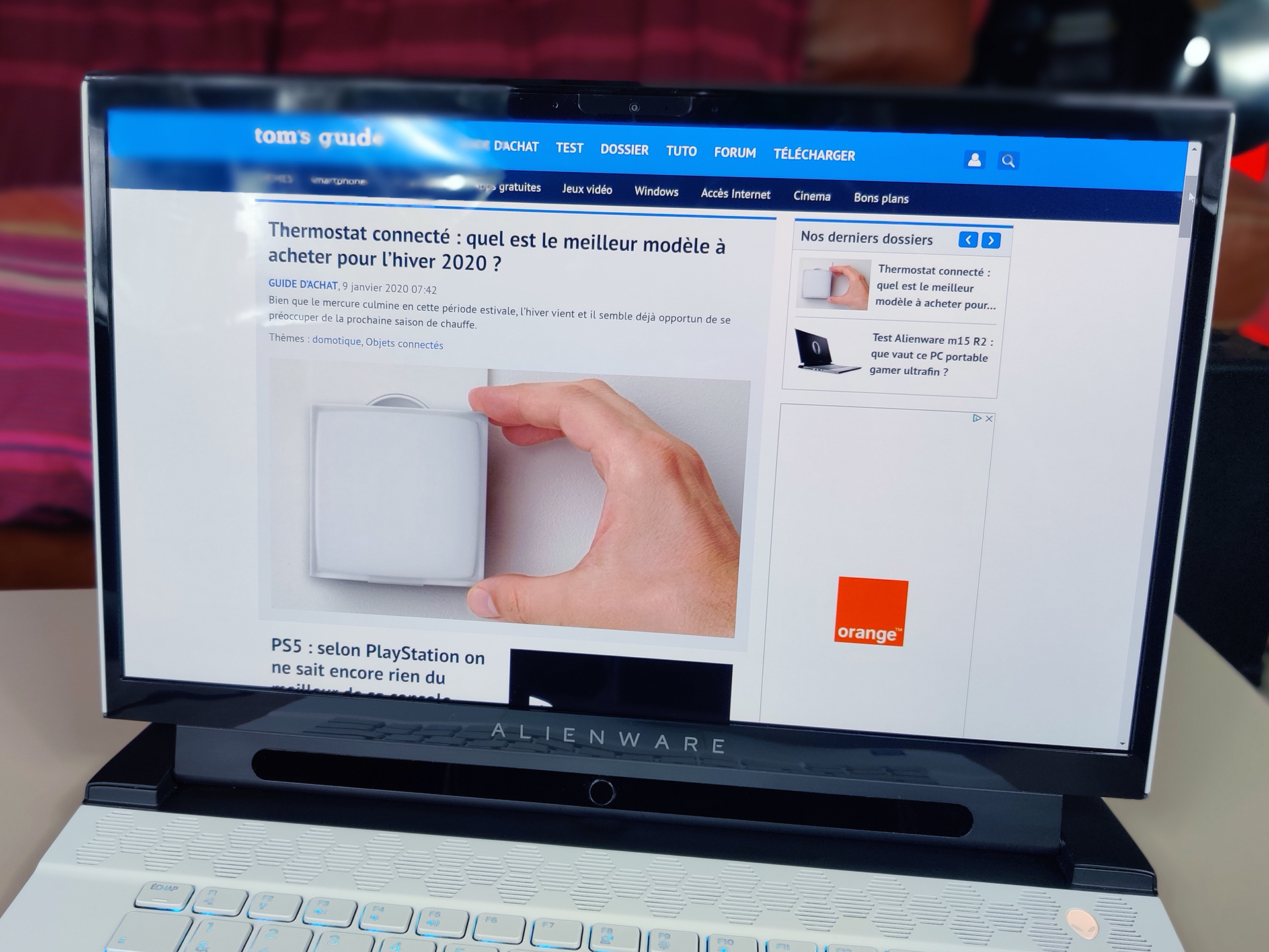 Test Alienware m15 R2 : que vaut ce PC portable gamer ultrafin