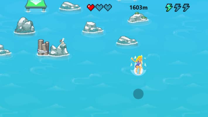 Edge : Microsoft ajoute un jeu de surf plus complet que le T-Rex de Chrome