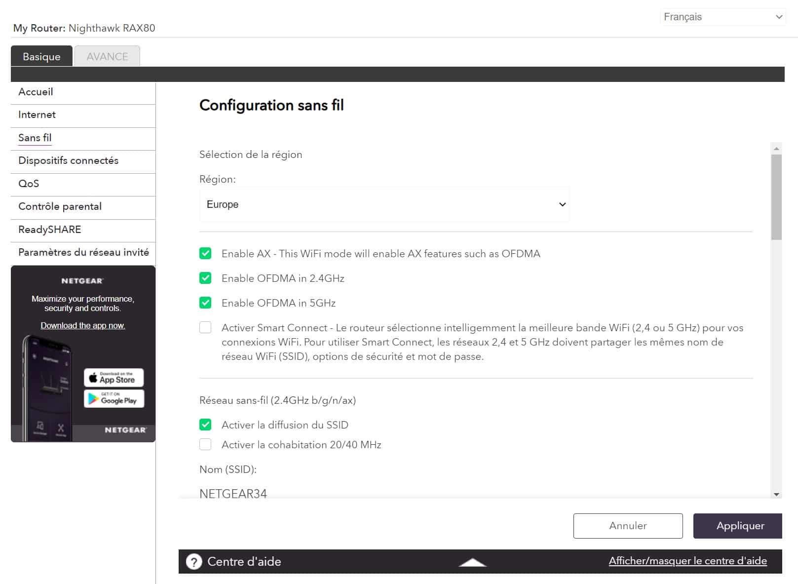 Test Netgear Nighthawk RAX80 et RAX120 : des routeurs WiFi 6 pour les ...