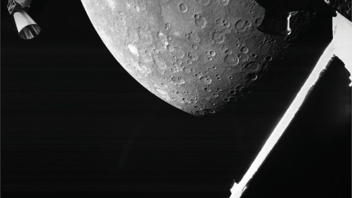 Première photo de Mercure par la mission BepiColombo, trois ans après ...