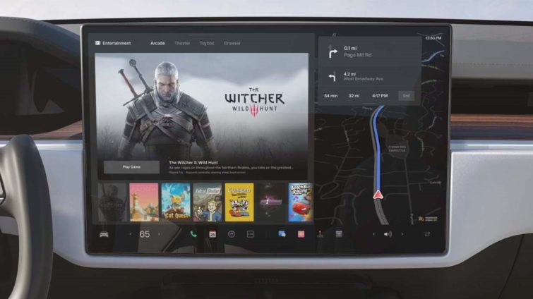 Tesla coupe l'image, vous ne pourrez plus jouer à The Witcher 3 en ...