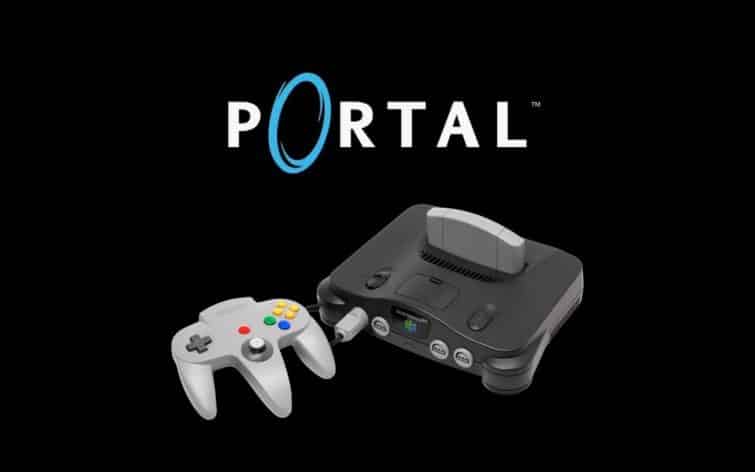 Portal sur N64 ? Voici l'incroyable demake réalisé par un fan (vidéo)