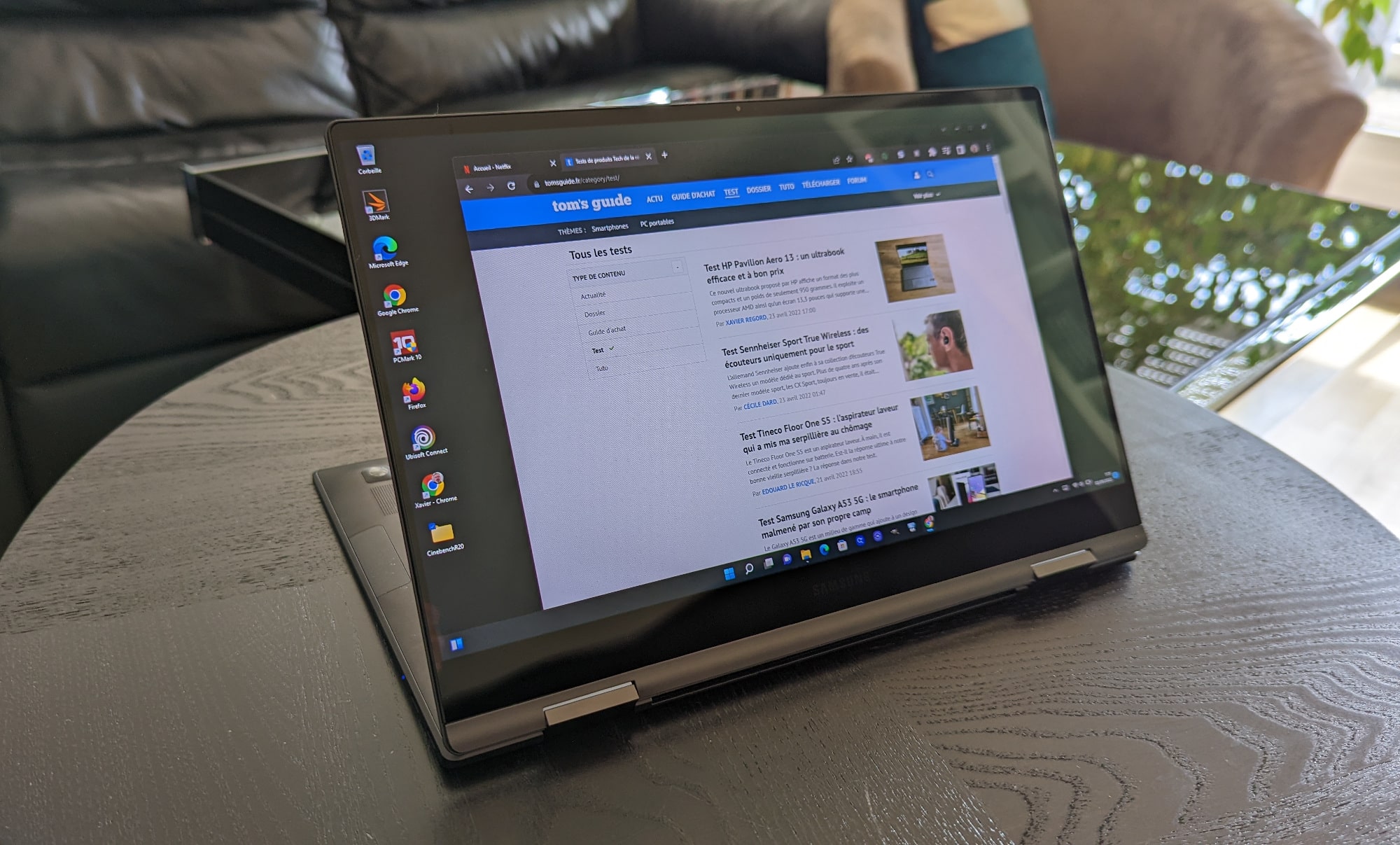 Test Samsung Galaxy Book2 Pro 360 : un ultrabook 2-en-1 tout en finesse