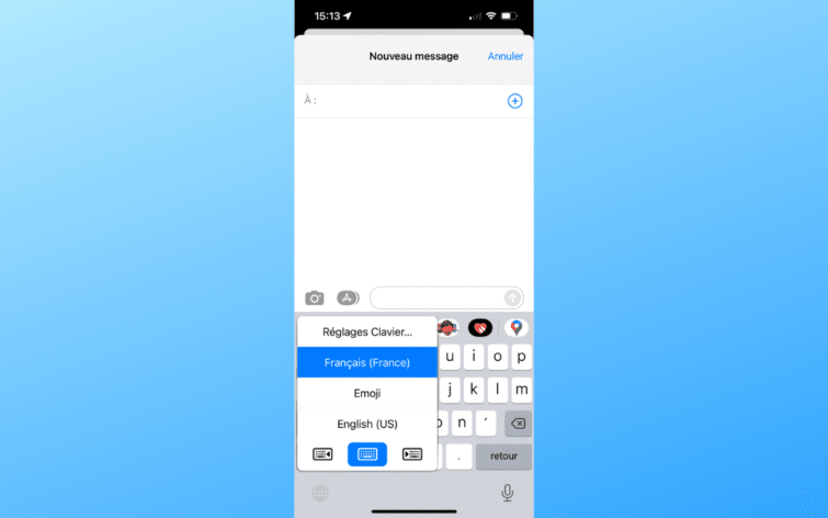 iPhone : comment améliorer ou modifier le clavier