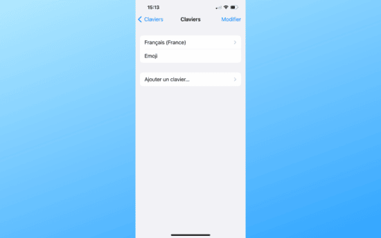 iPhone : comment améliorer ou modifier le clavier