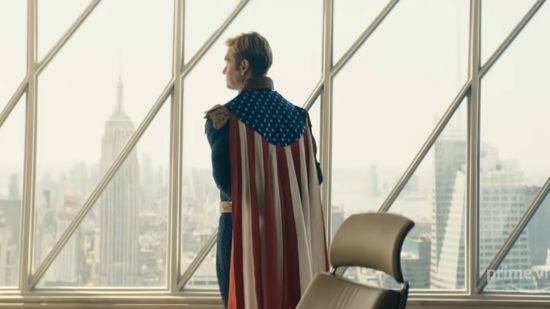 The Boys : la cape de Homelander est souvent en images de synthèse