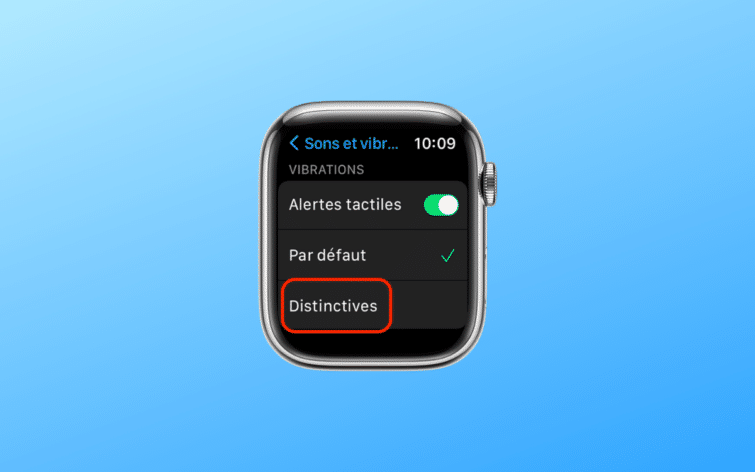 Apple Watch : comment modifier l'intensité du retour haptique