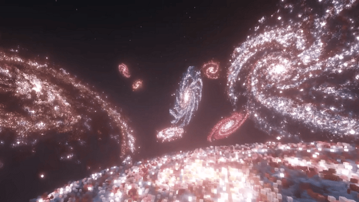 Minecraft : un joueur recrée l’Univers de la Terre jusqu’aux étoiles