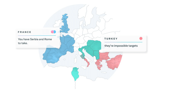Meta : cette IA est capable de négocier avec des humains pour gagner au ...