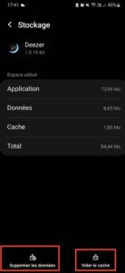 Comment vider le cache ou effacer le stockage d’une application sur Android