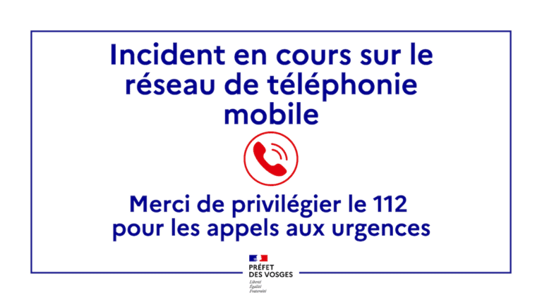 Panne nationale SFR, Bouygues : les préfectures recommandent de composer le 112 en cas d'urgence