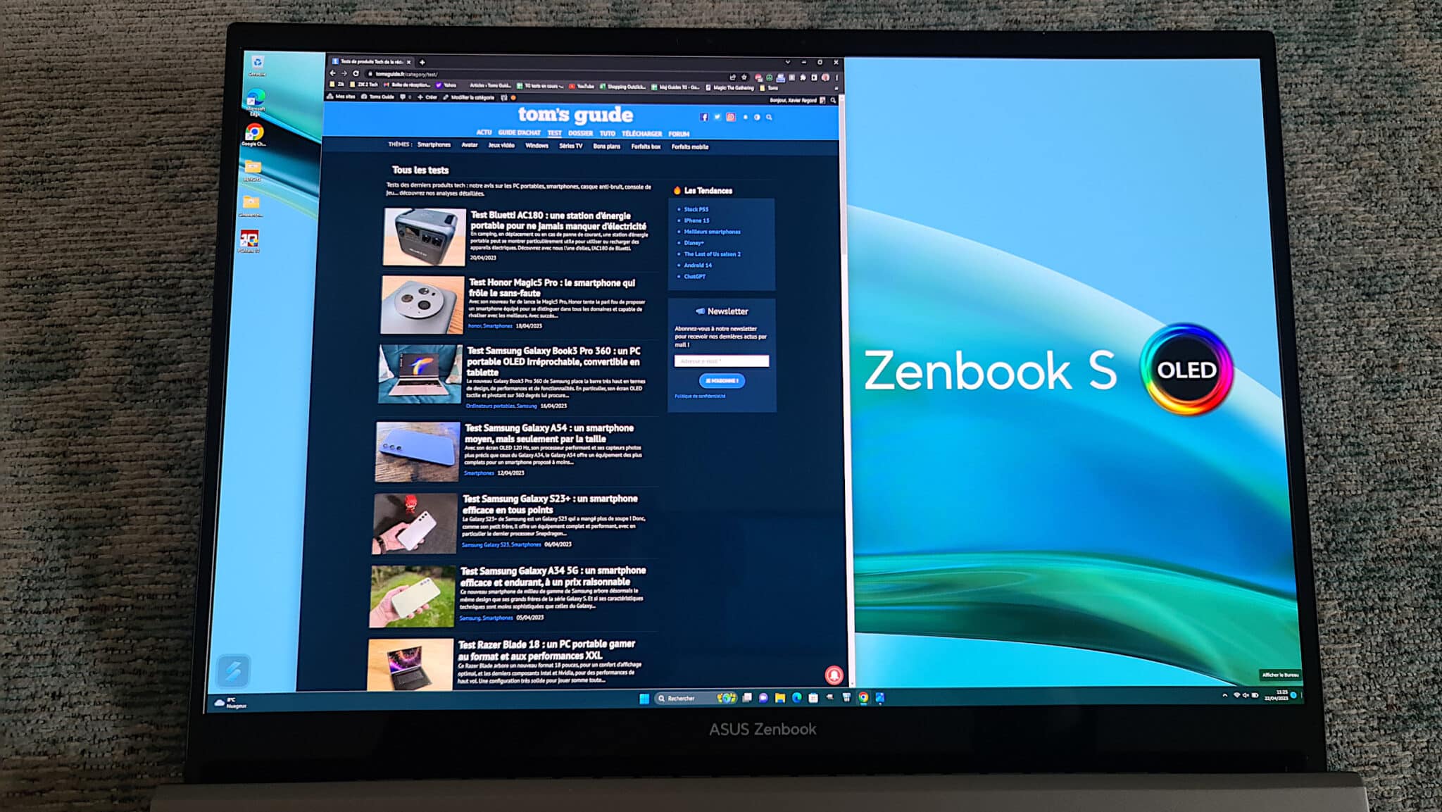 Test Zenbook S13 OLED UX5304 : une mise à jour convaincante, mais sans ...