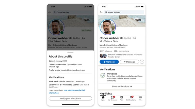 LinkedIn : vérifiez votre identité et votre employeur pour obtenir un ...