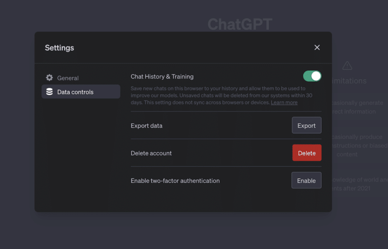 ChatGPT : comment récupérer vos conversations et vos données