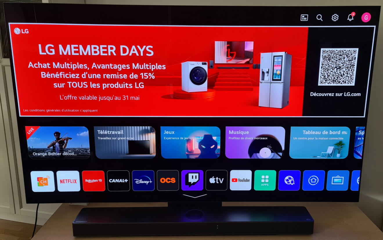 Test LG OLED65C3 : une TV très efficace et complète, mais qui innove ...