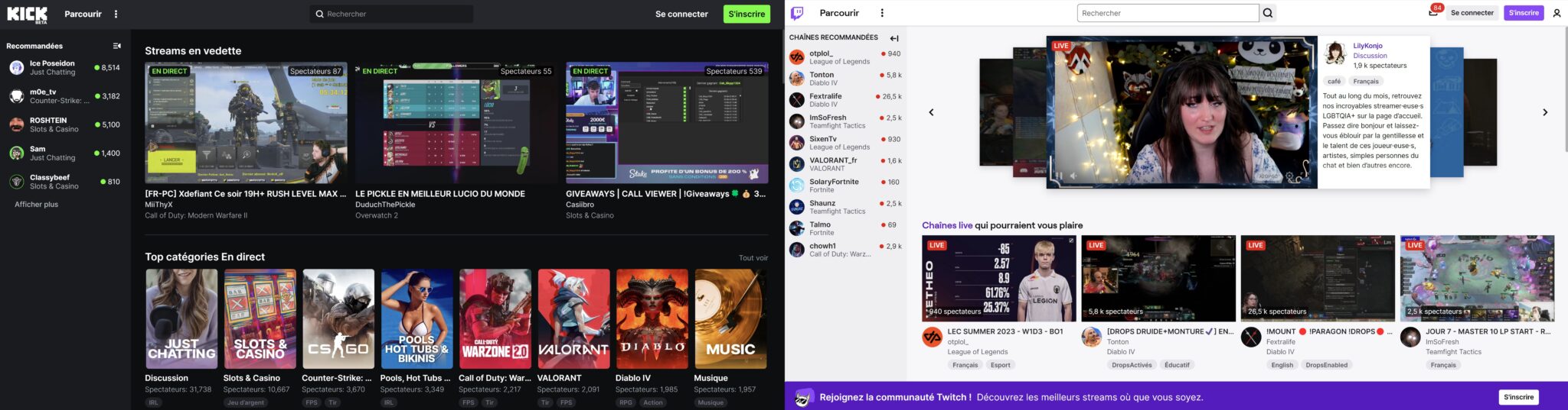 Kick : tout ce que vous devez savoir sur la plateforme qui veut tuer Twitch