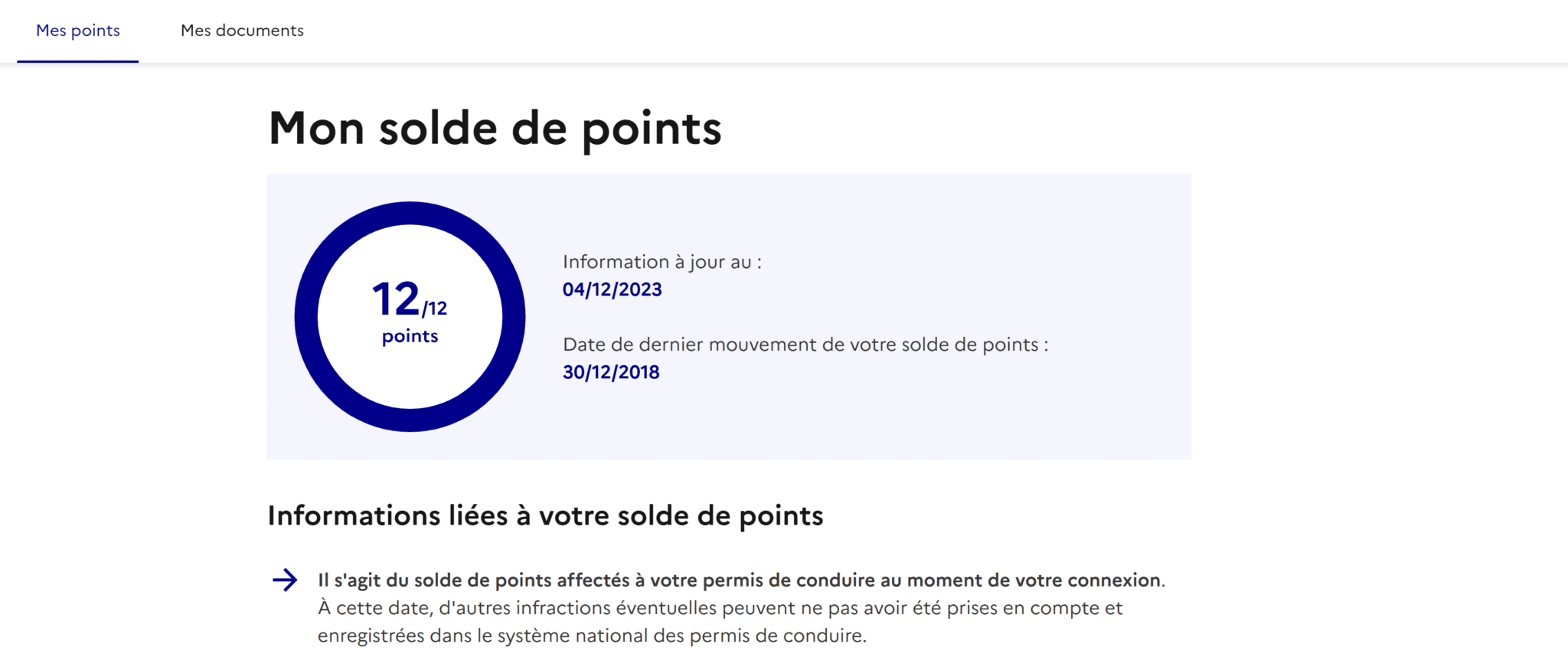 Permis de conduire : vous pouvez consulter plus facilement vos points ...