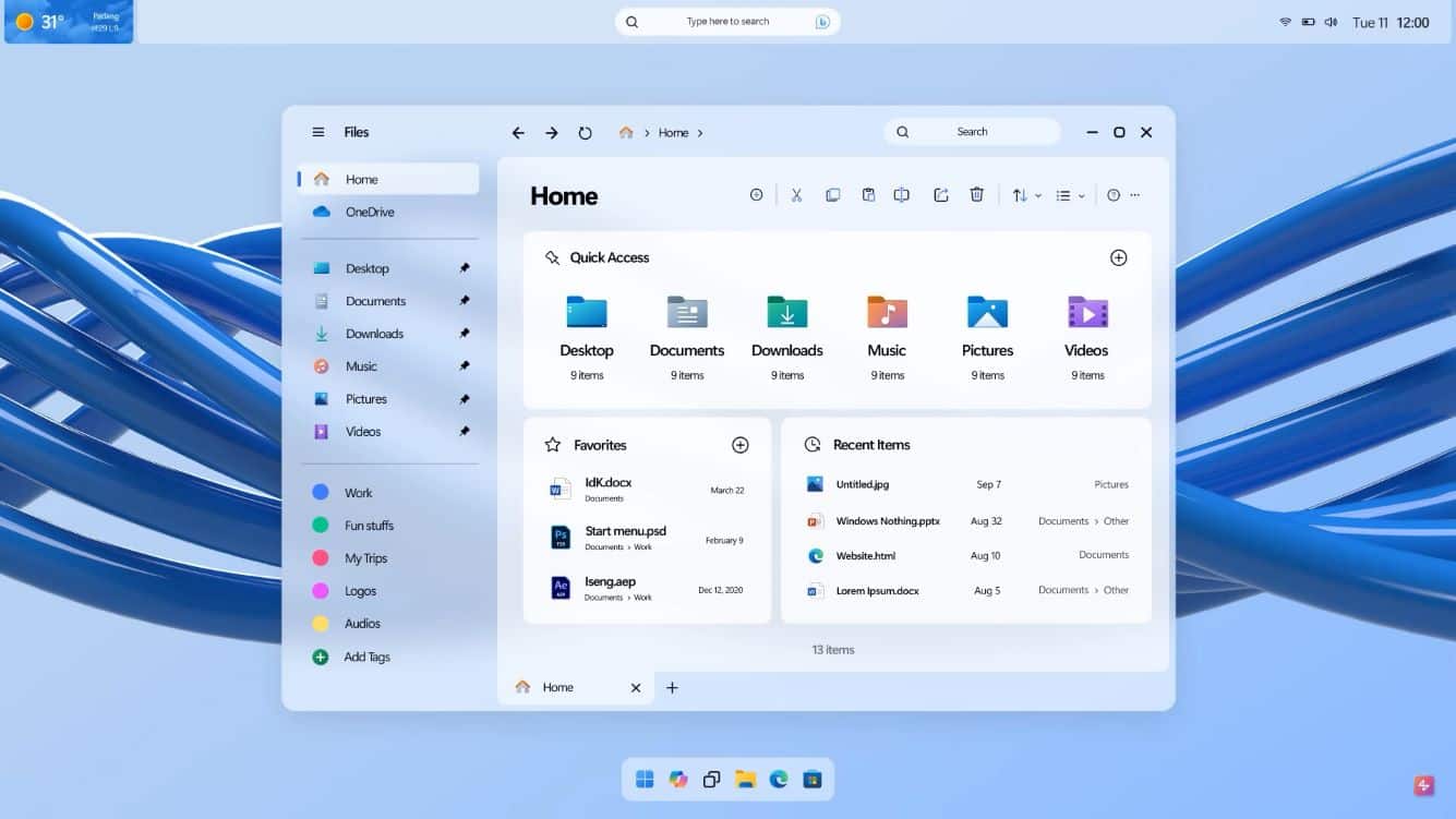 Windows 12 : ce concept magnifique va vous donner envie de passer au prochain OS