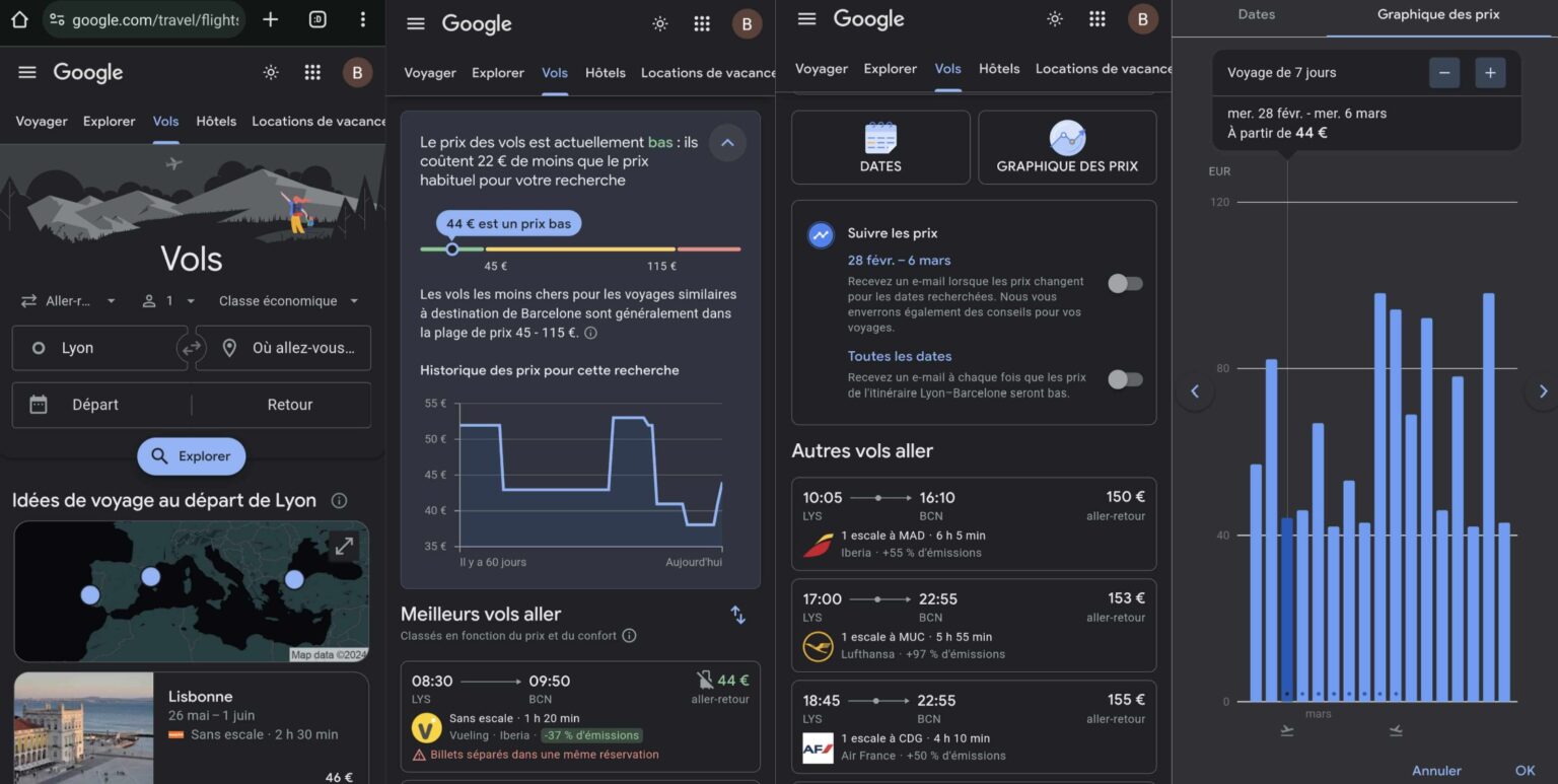Google Flights : comment payer moins cher son billet d'avion