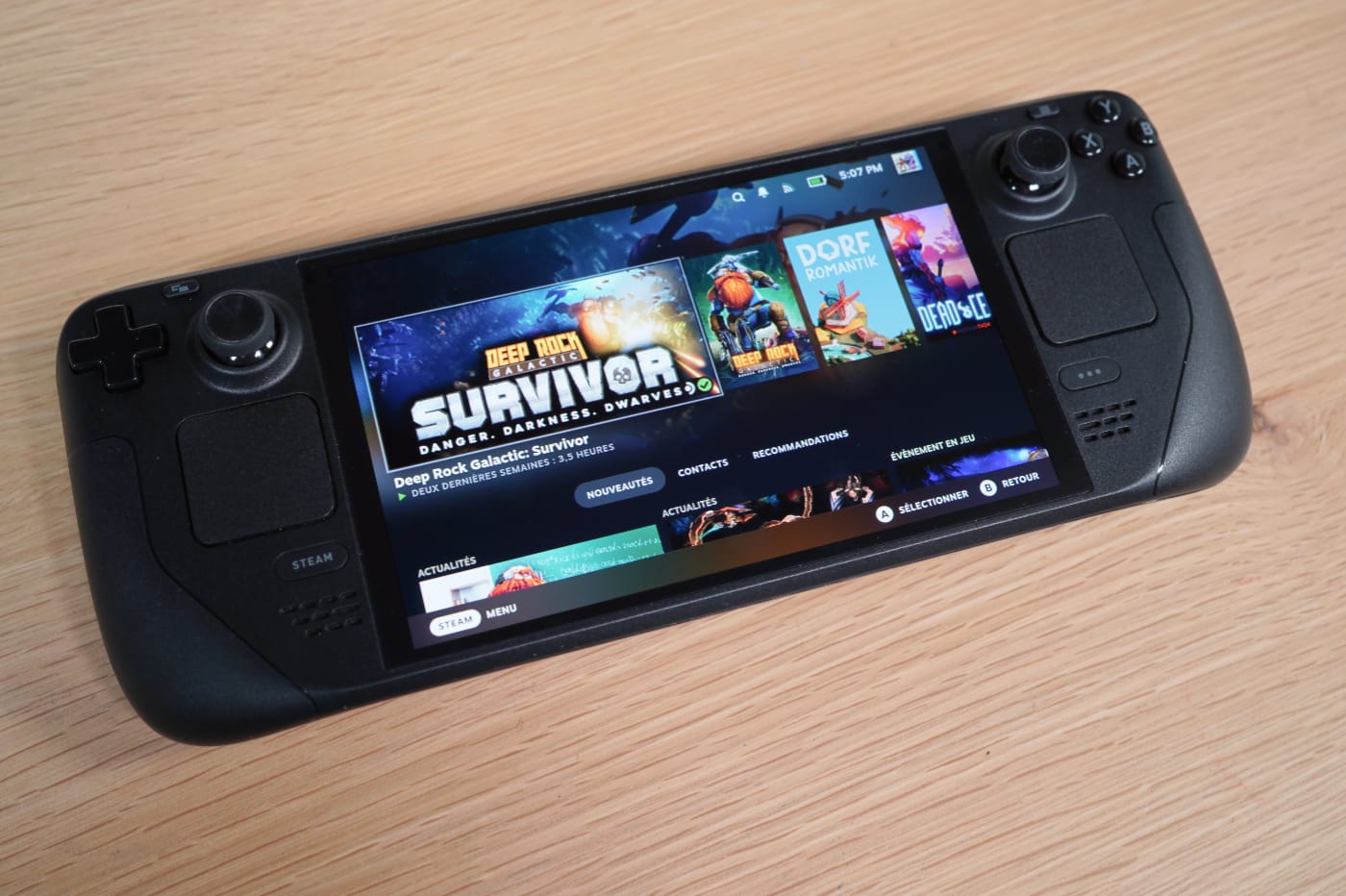 Test du Steam Deck OLED : la référence des PC-consoles s’améliore ...