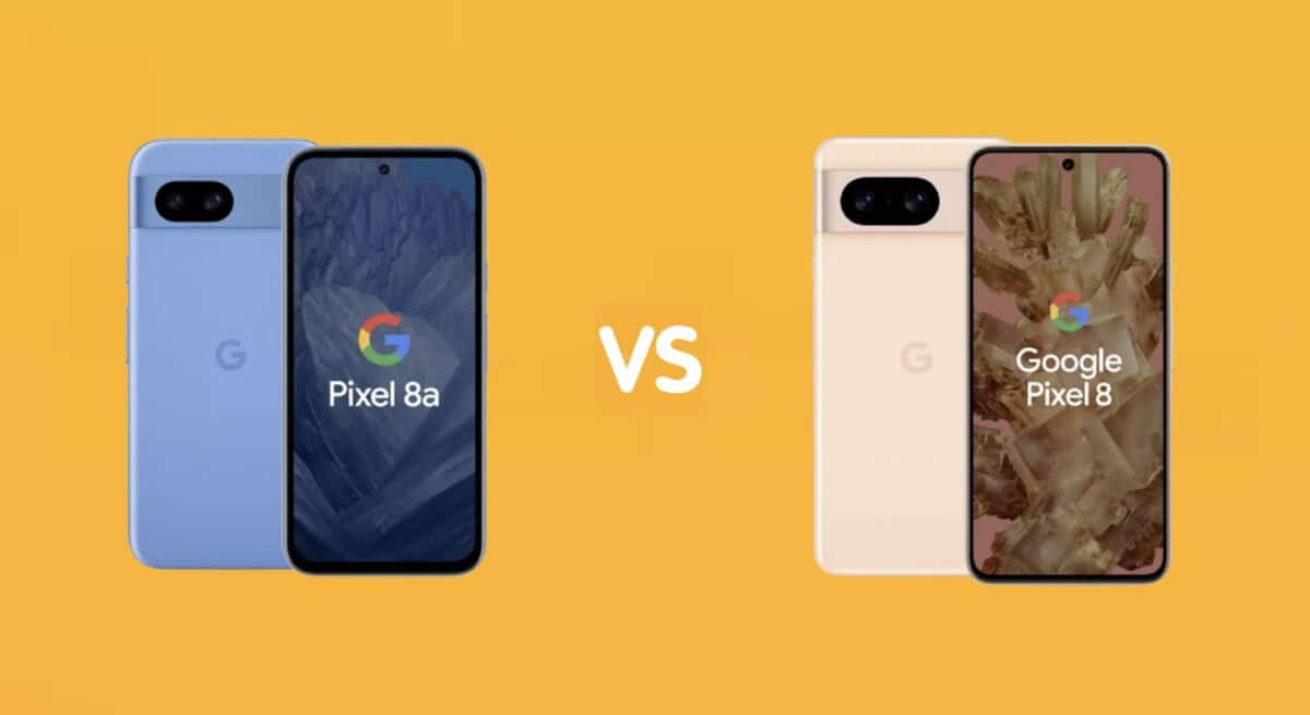 Google Pixel 8a vs Pixel 8 : quel smartphone acheter