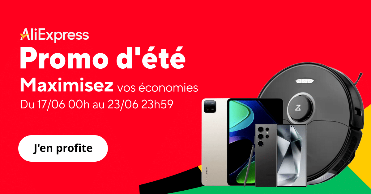 TV et tablette, les produits Xiaomi sont en promotion sur AliExpress
