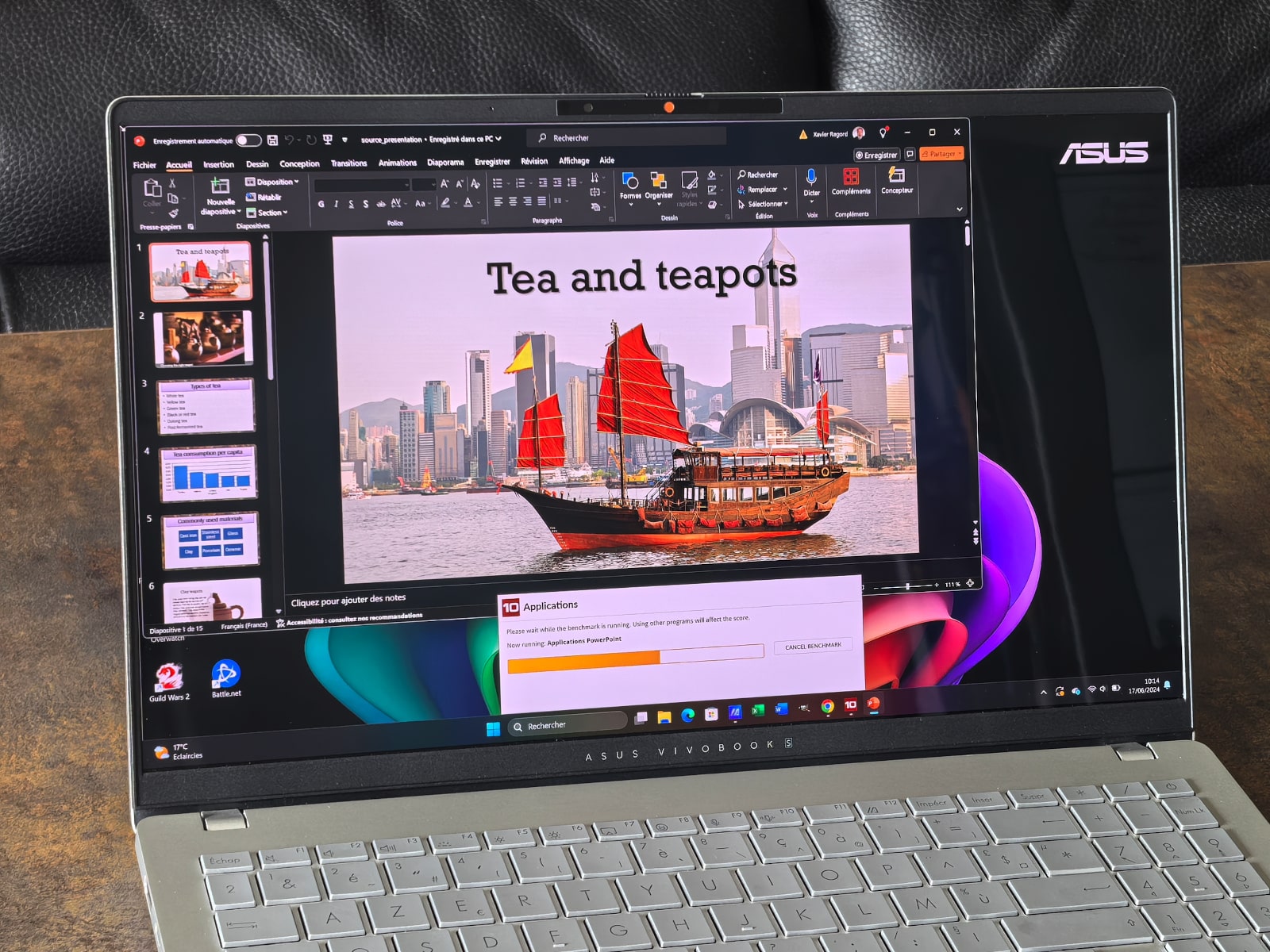 Test Asus Vivobook S15 : le premier ultrabook Snapdragon X Elite ...