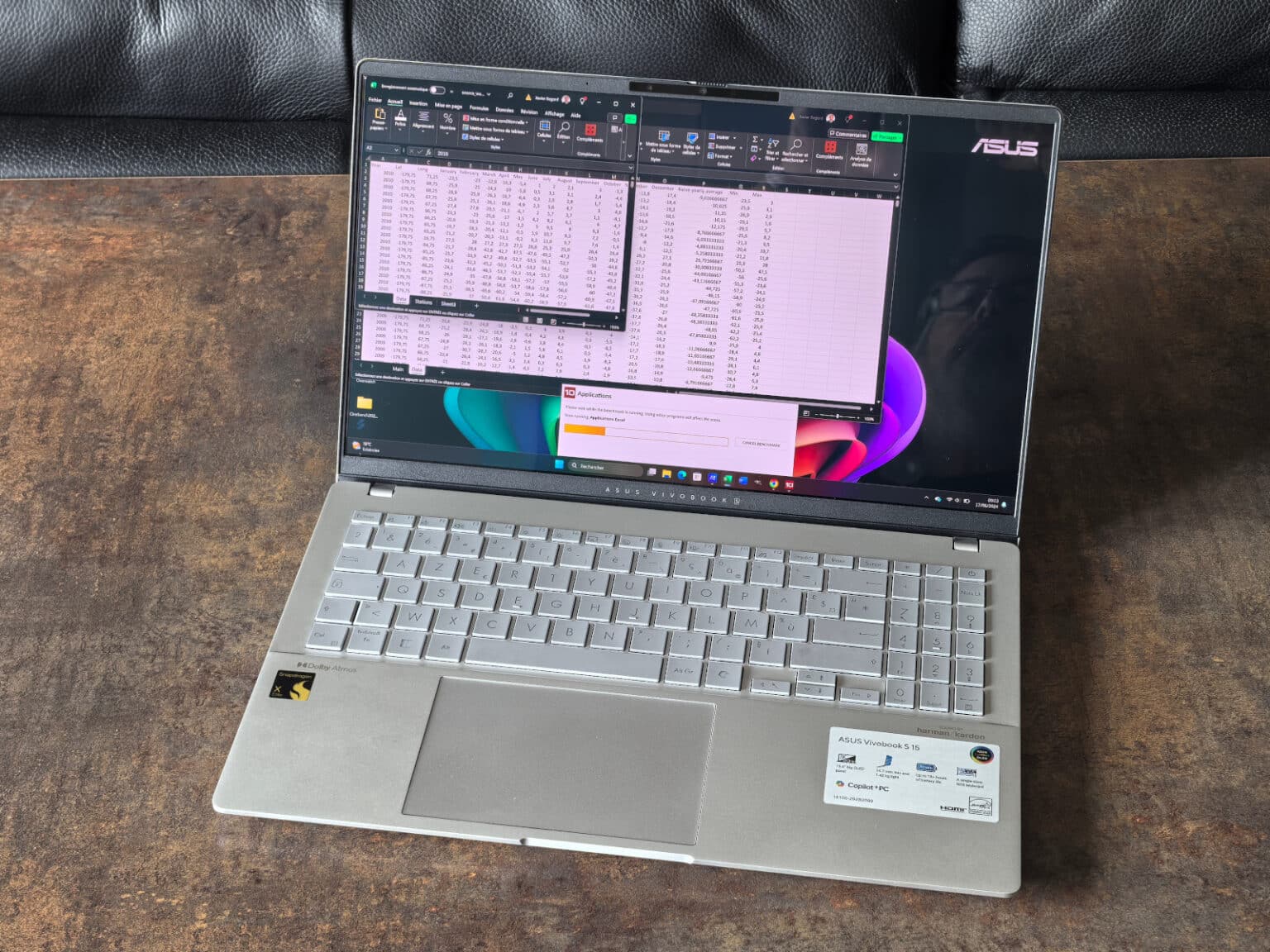 Test Asus Vivobook S15 : le premier ultrabook Snapdragon X Elite ...