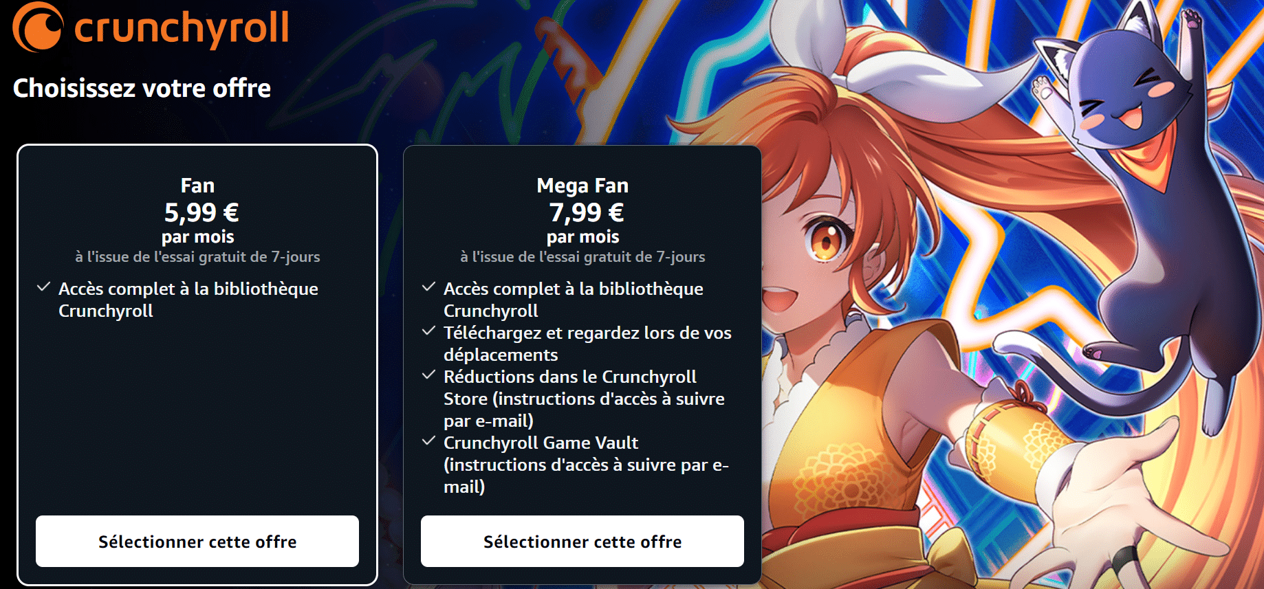 Amazon Prime Video : Crunchyroll enfin accessible via la plateforme en ...