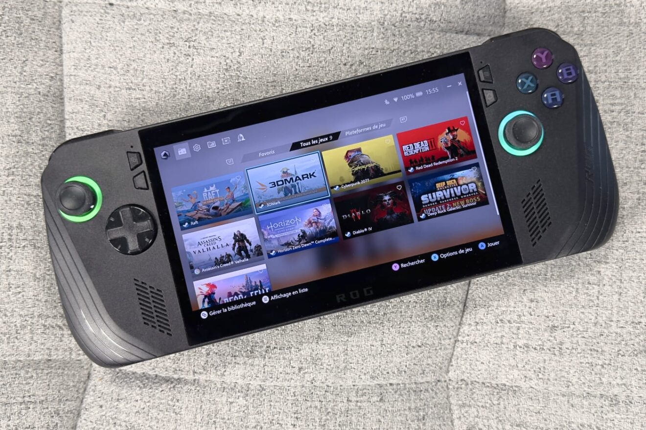 SteamOS arrive sur l'ASUS Rog Ally, Valve offre le meilleur atout du Steam Deck à la concurrence