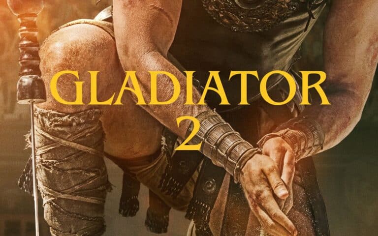 Gladiator 2 : l'affiche dévoile un glaive et une arène, la bande ...