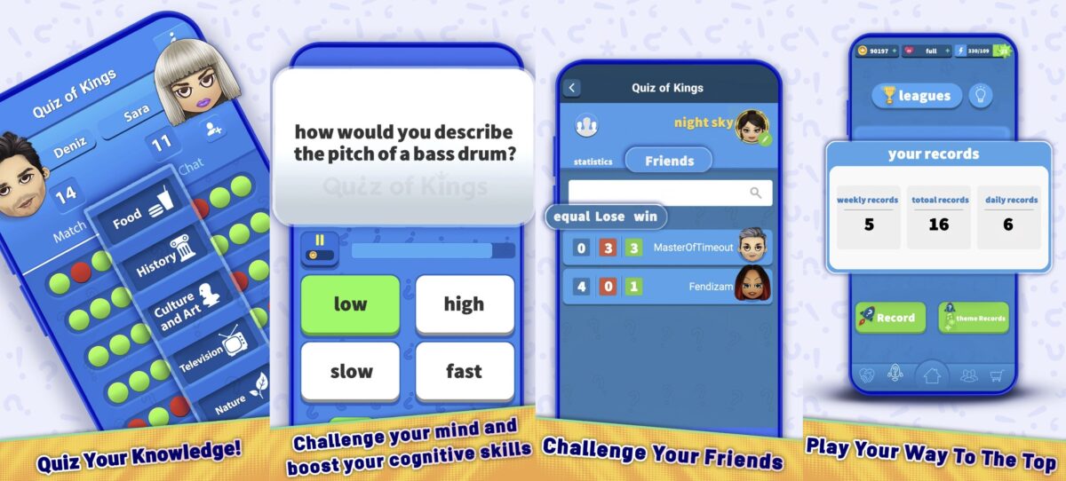 Les meilleurs jeux de quiz gratuits pour Android et iOS
