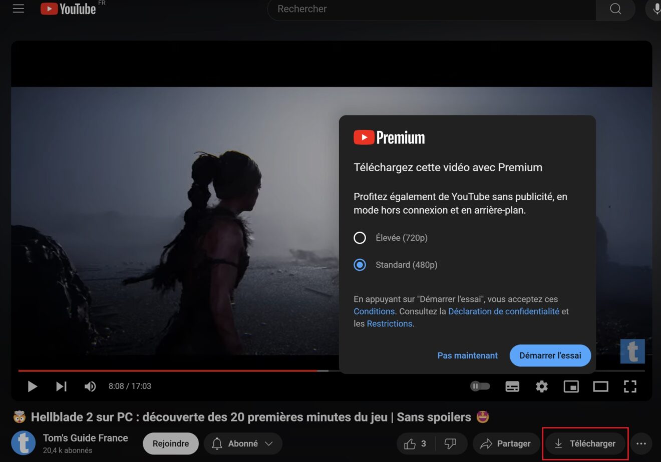 Comment télécharger une vidéo YouTube