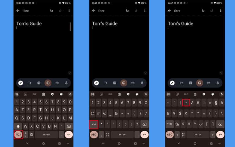 Voici comment faire un point médian « · » sur Windows, Mac, Android et iOS Voici comment faire un point médian « · » sur Windows, Mac, Android et iOS