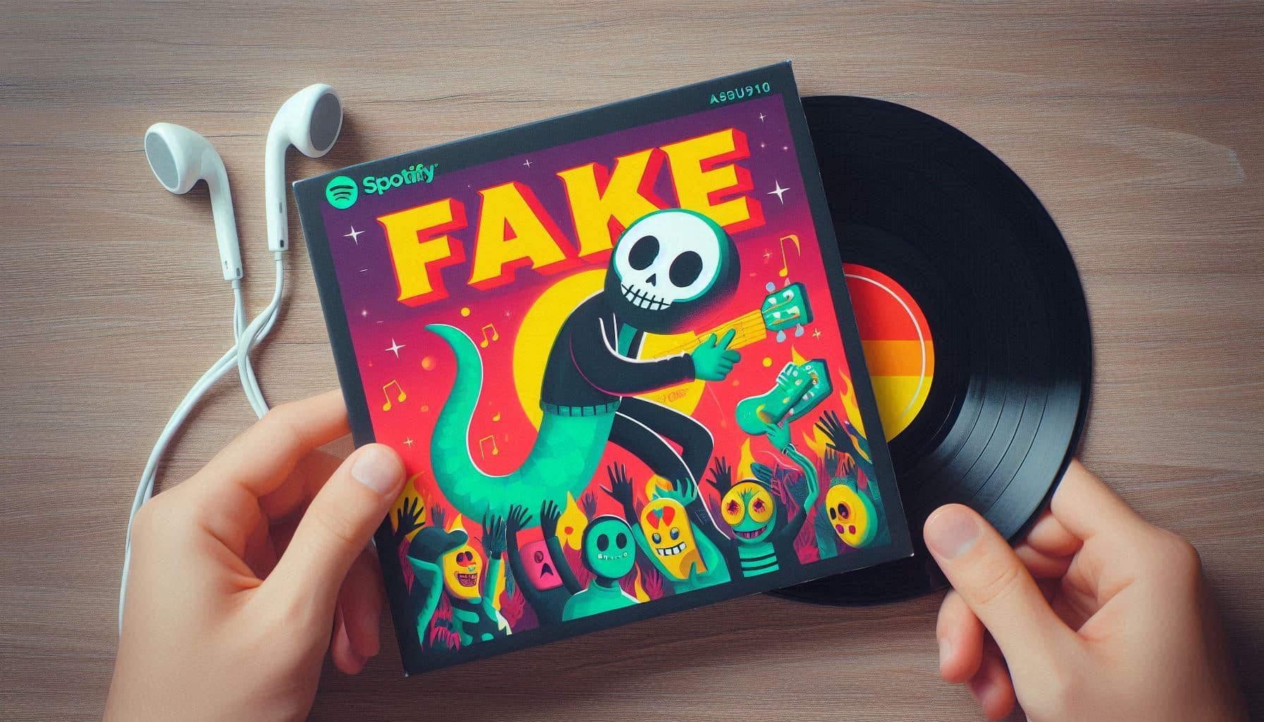 De faux albums fleurissent sur des pages de vrais artistes, Spotify ...