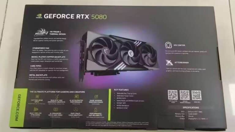 La nouvelle Nvidia GeForce RTX 5080 se dévoile avant même sa ...