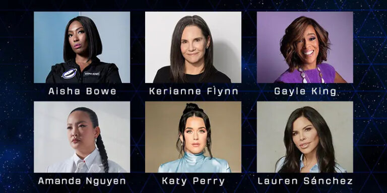 Blue Origin va emporter un équipage 100% féminin dans l’espace, qui comptera la vedette Katy Perry