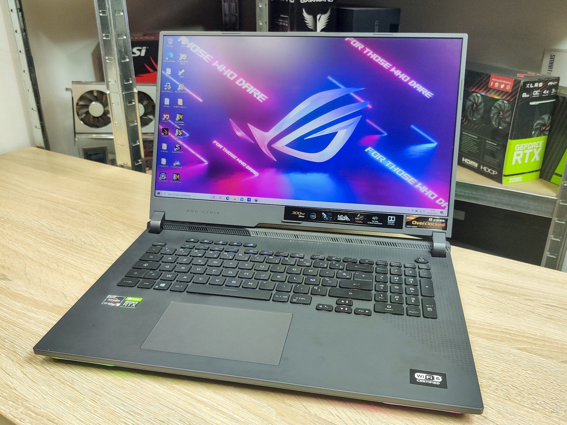 Asus ROG Strix G17 : un excellent notebook gaming 17" avec 11 heures d ...