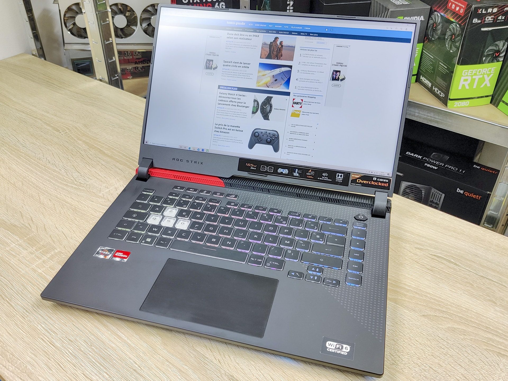Test Asus ROG Strix G15 Advantage Edition : le notebook gaming 100% AMD ...