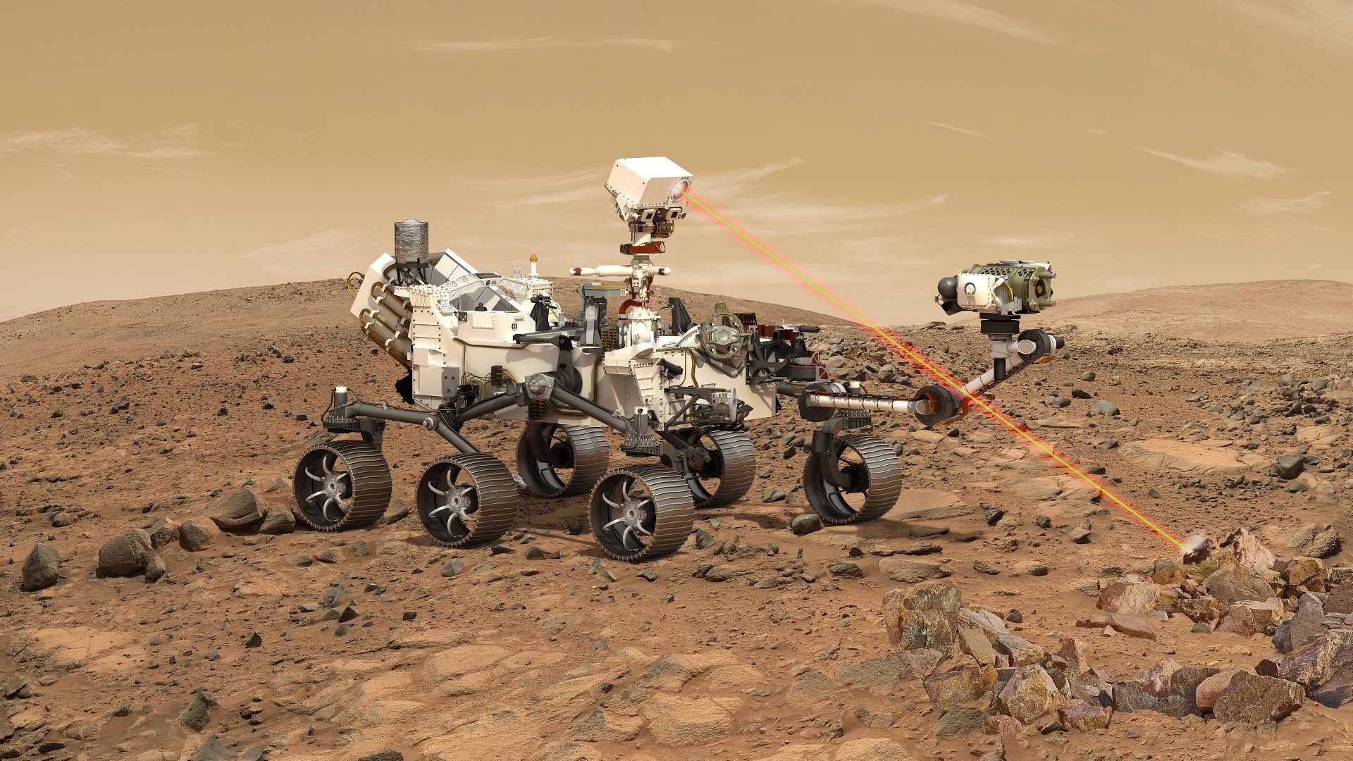 La NASA emporte un message secret sur Mars, à bord de son robot ...
