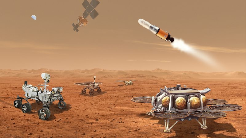 Mars : le premier homme à marcher sur la planète rouge sera une femme ...